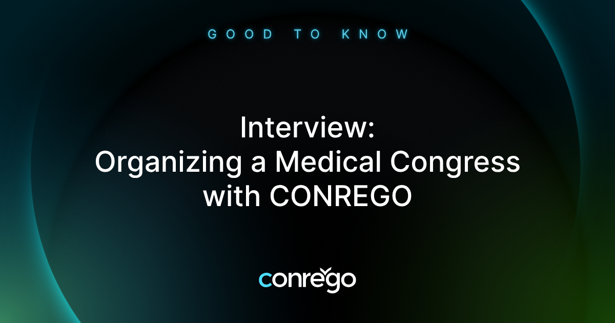 Interview - Organizing a Medical Congress with CONREGO - CONREGO